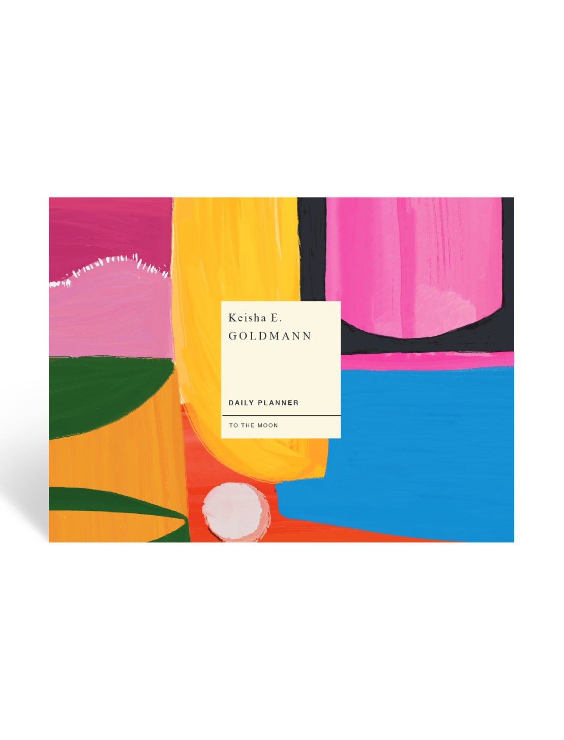 Abstract Symphony: A Weekly Planner & Notepad