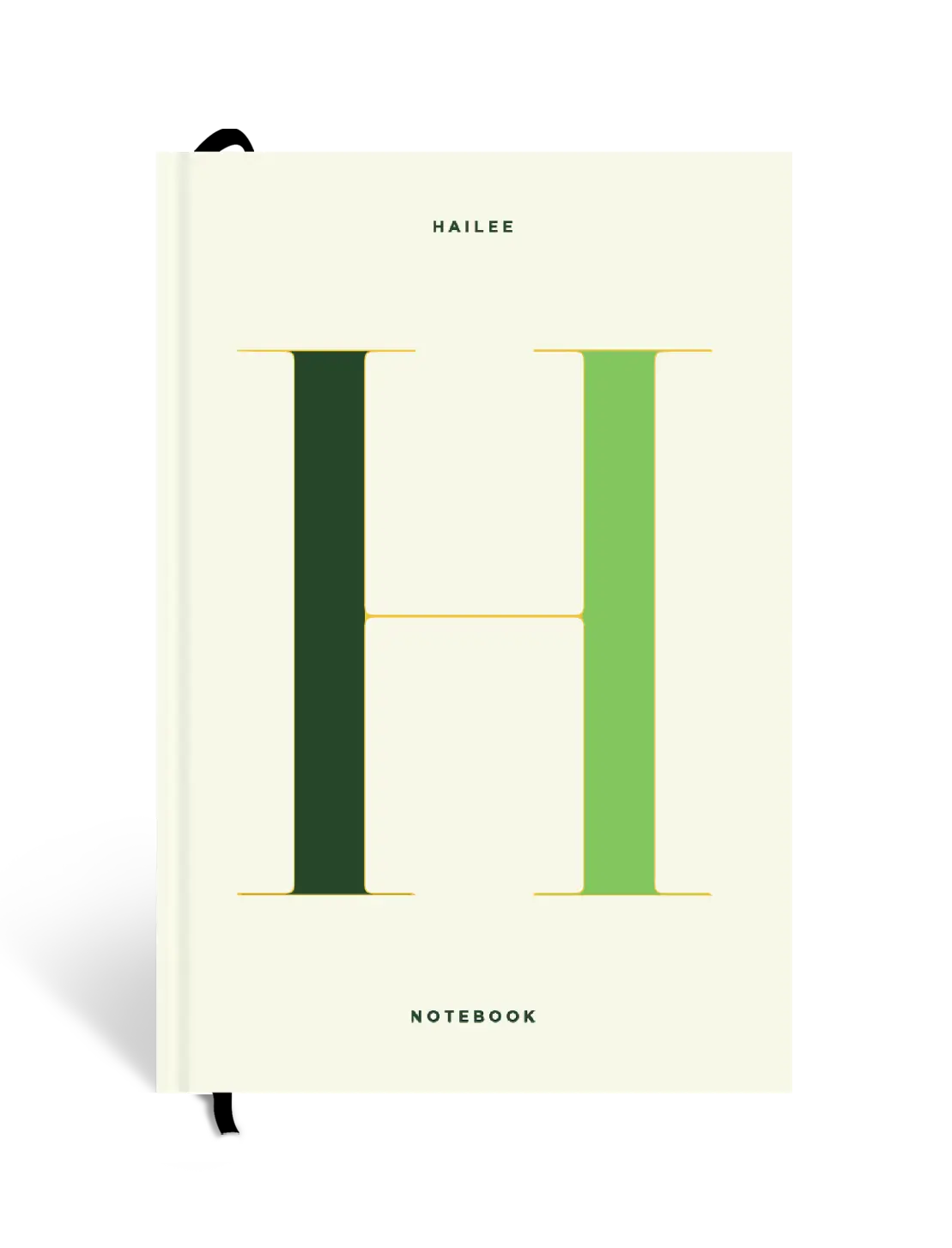 Initials H: A Personalized Notebook