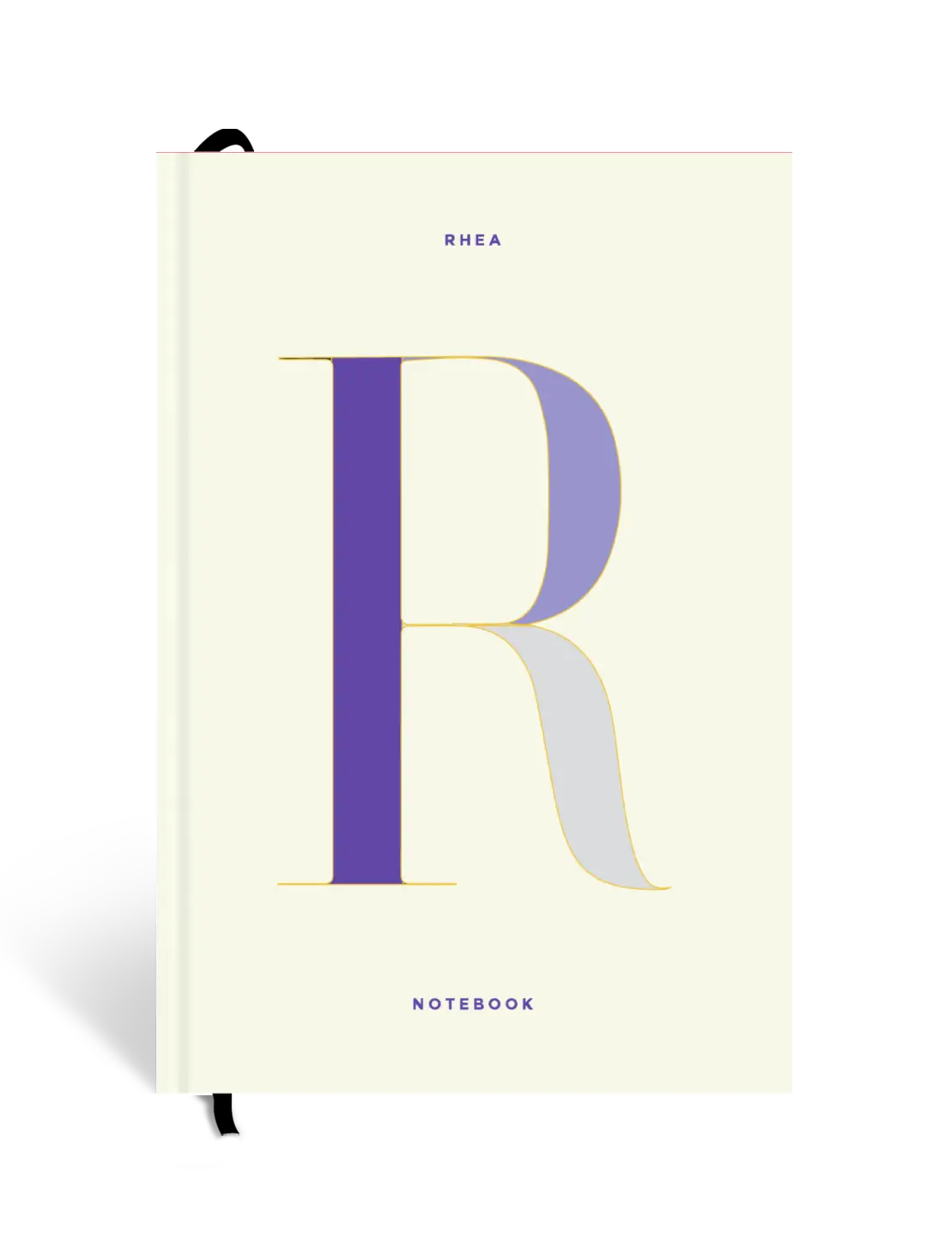 Initials R: A Personalized Notebook