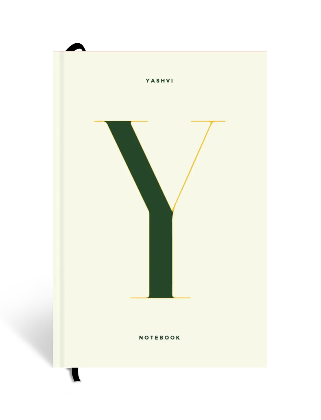 Initials Y: A Personalized Notebook