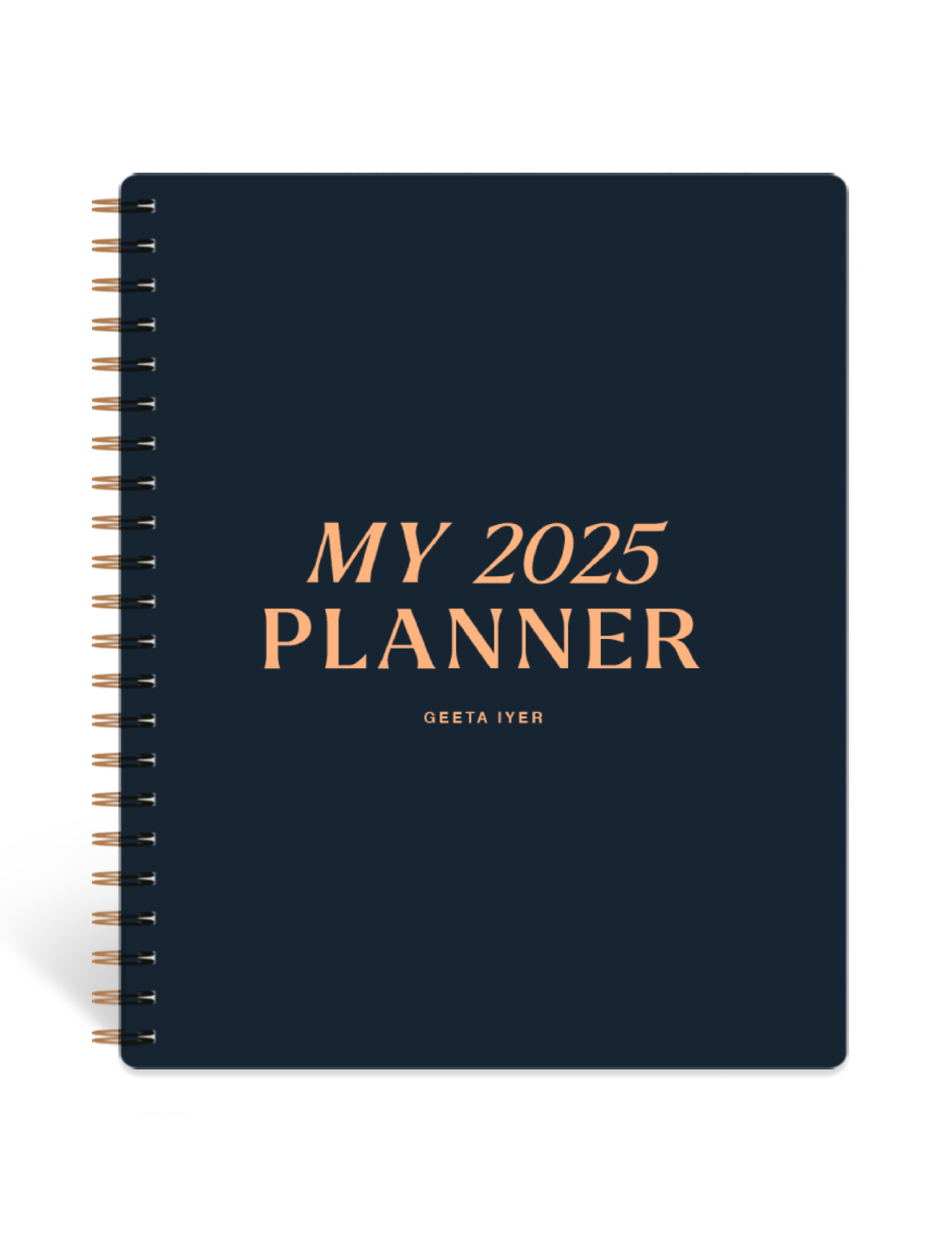 Personalized 2025 Planners