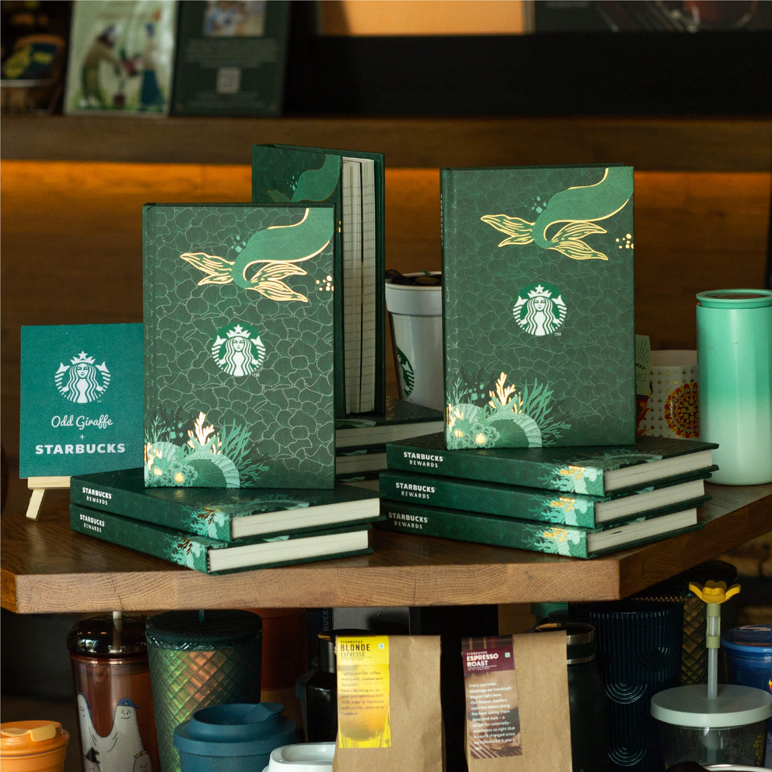 Odd Giraffe + Starbucks