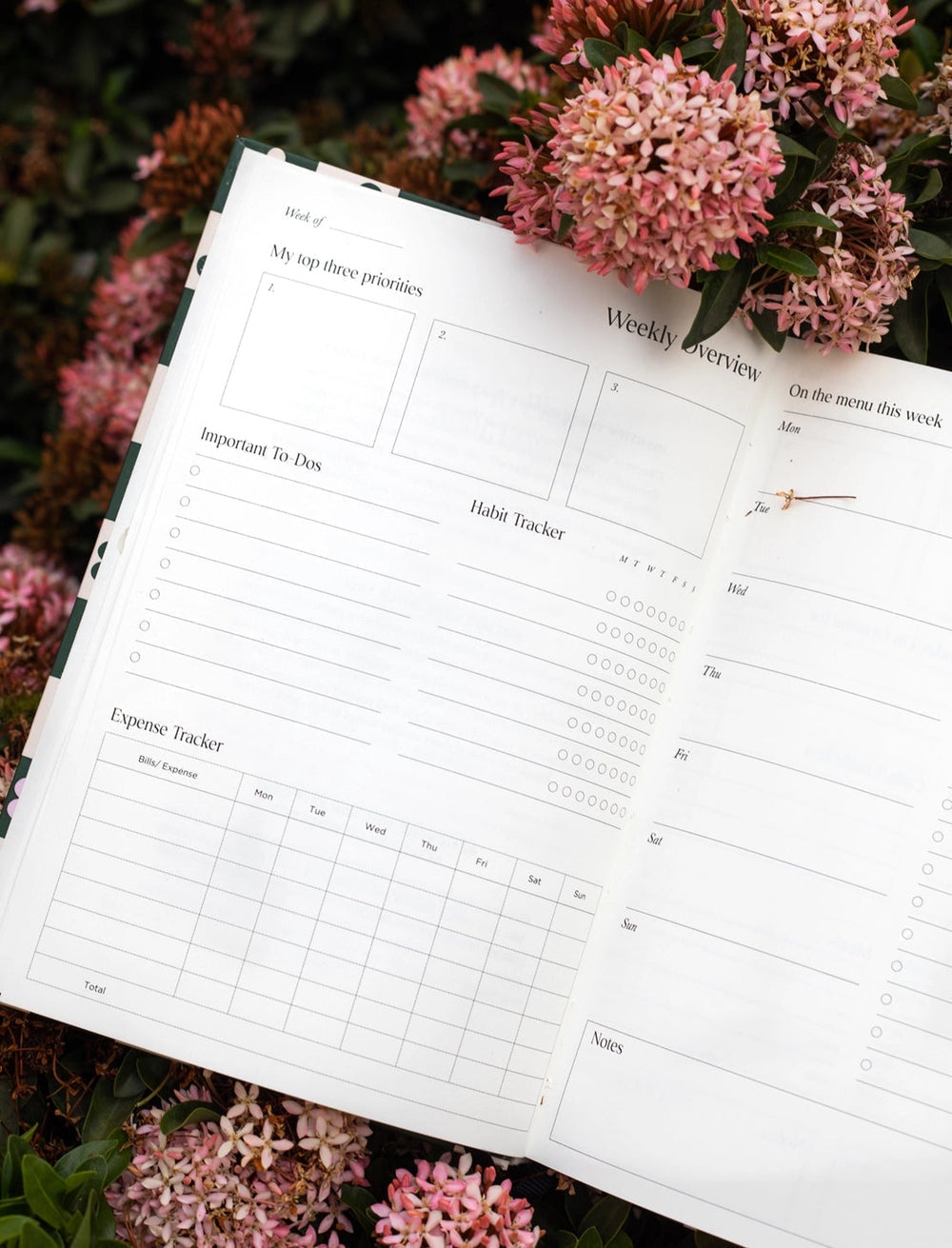 Flower Town: A Daily Planner for Kids